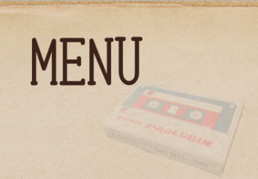 メニューのページ・プロローグ | prologue